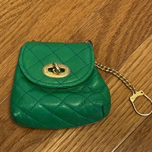 Saks Fifth Avenue | Bags | Saks Fifth Avenue Tiny Leather Purse ...